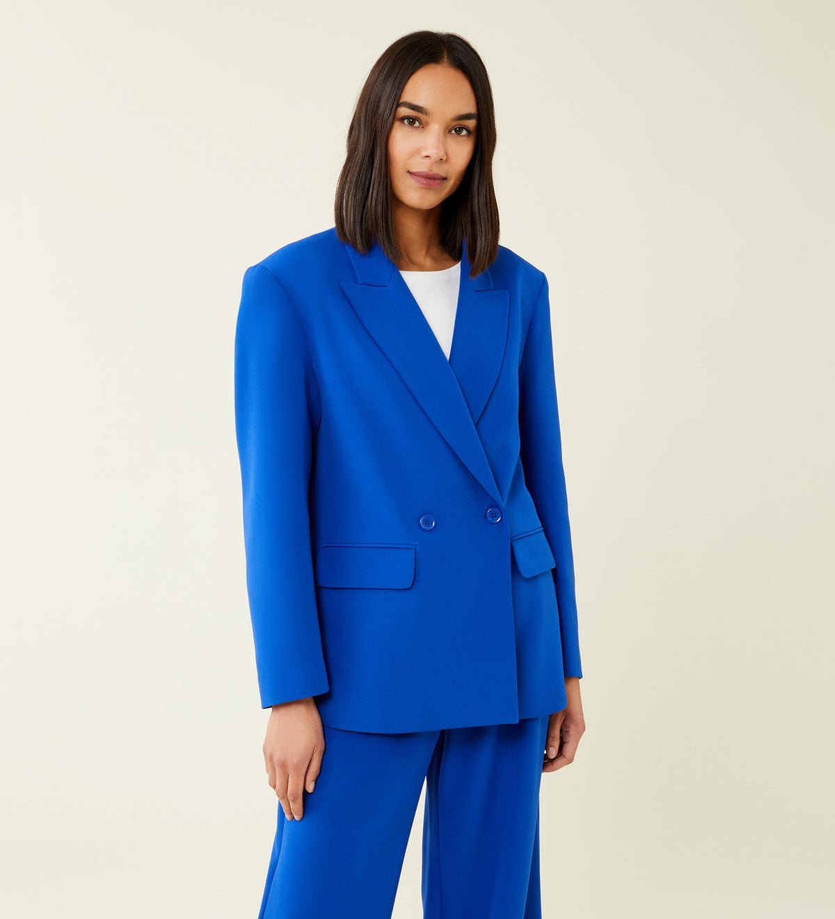Maeve Cobalt Blue Blazer – Finery London