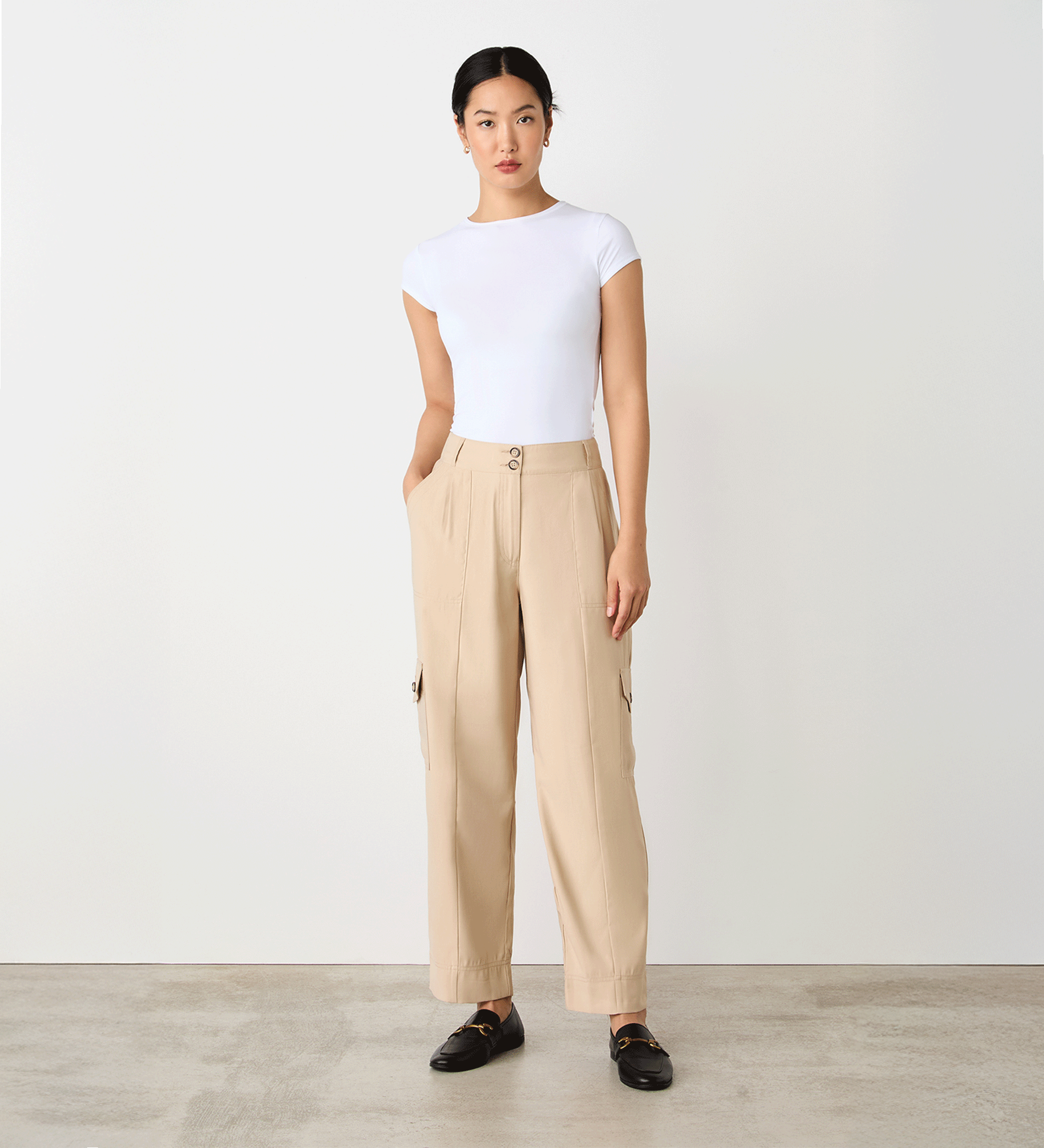 Sara Stone Cargo Trousers – Finery London