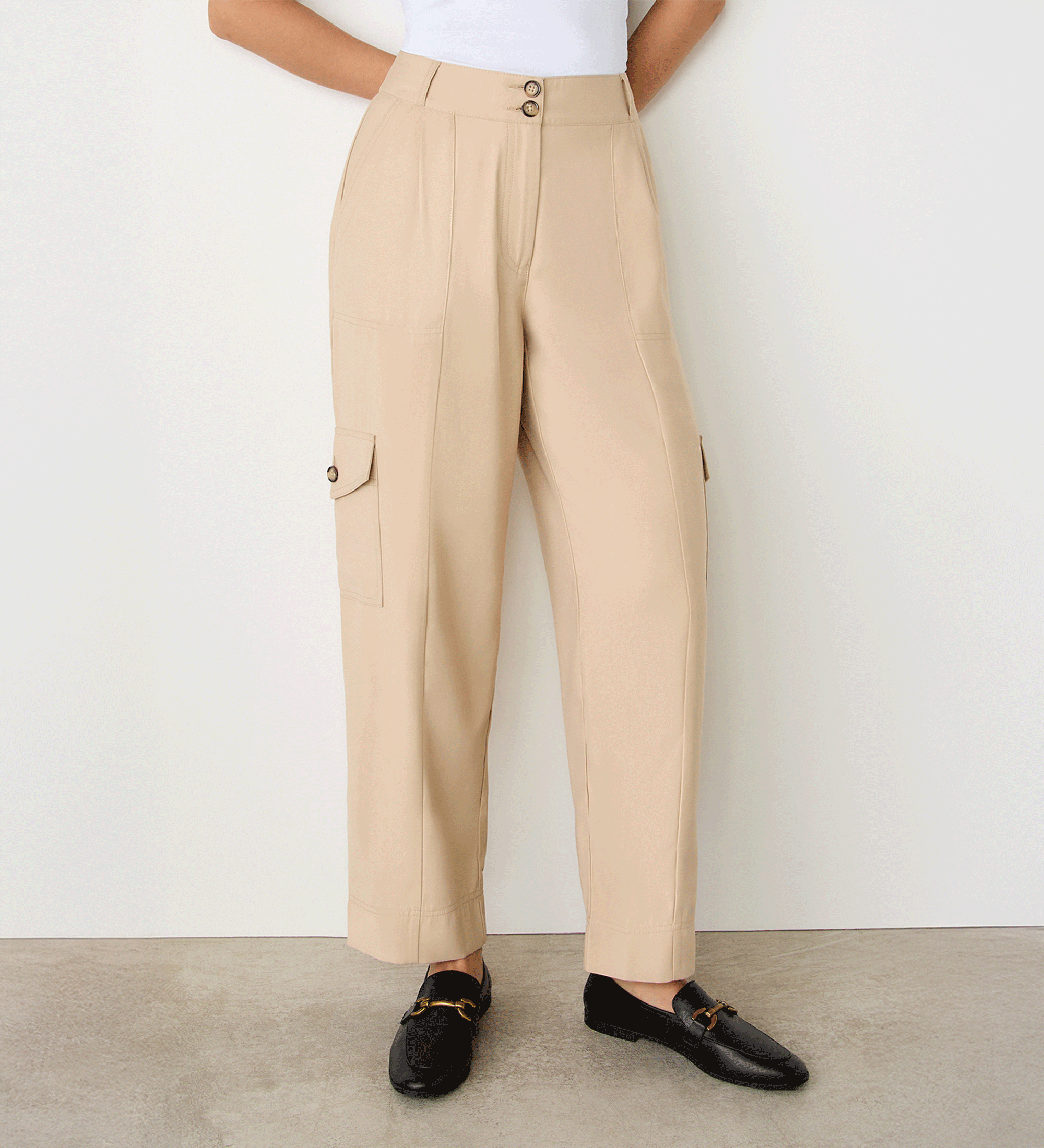 Sara Stone Cargo Trousers – Finery London
