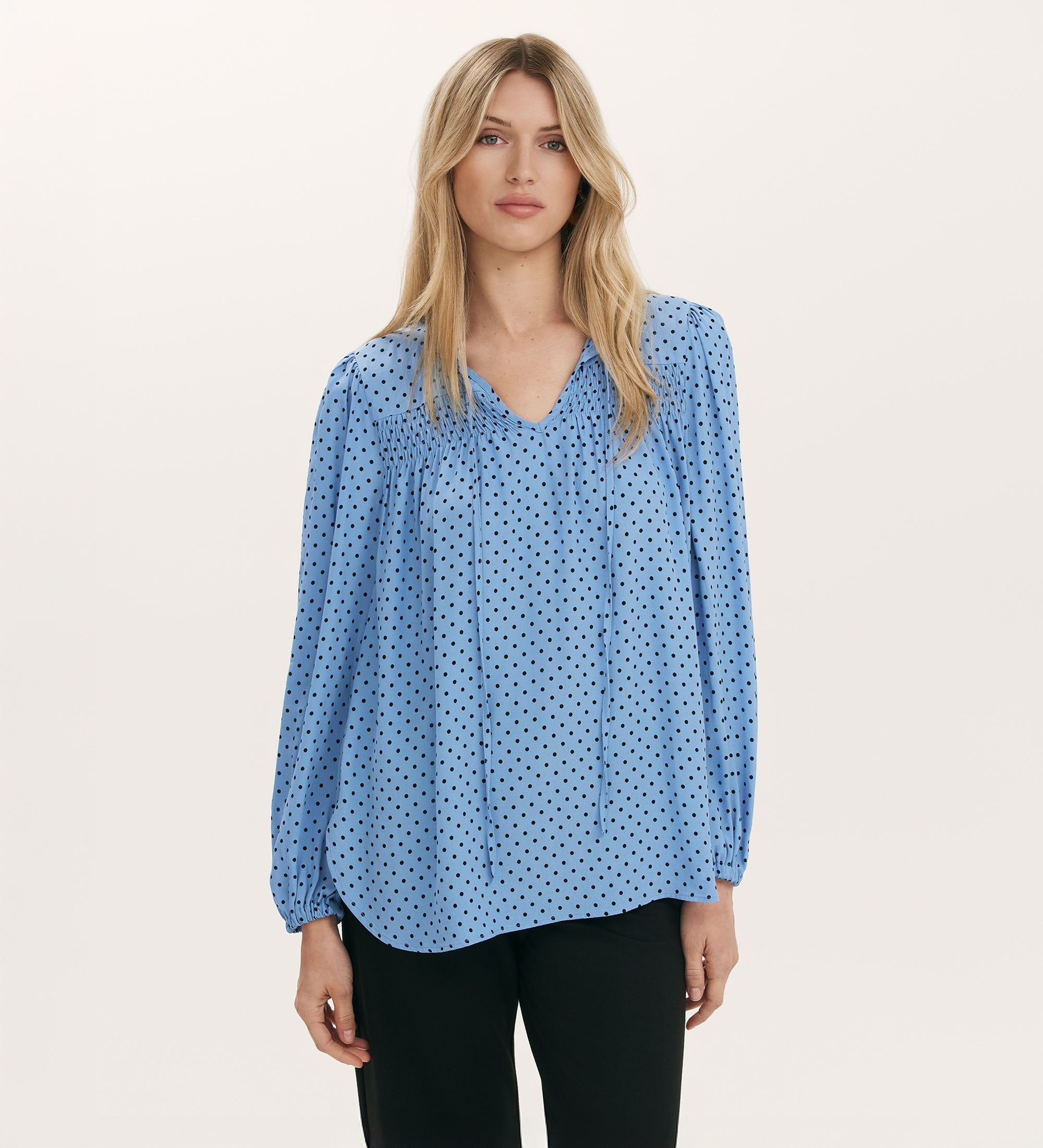 Polka Dot Blouses & Spotted Tops | Finery London