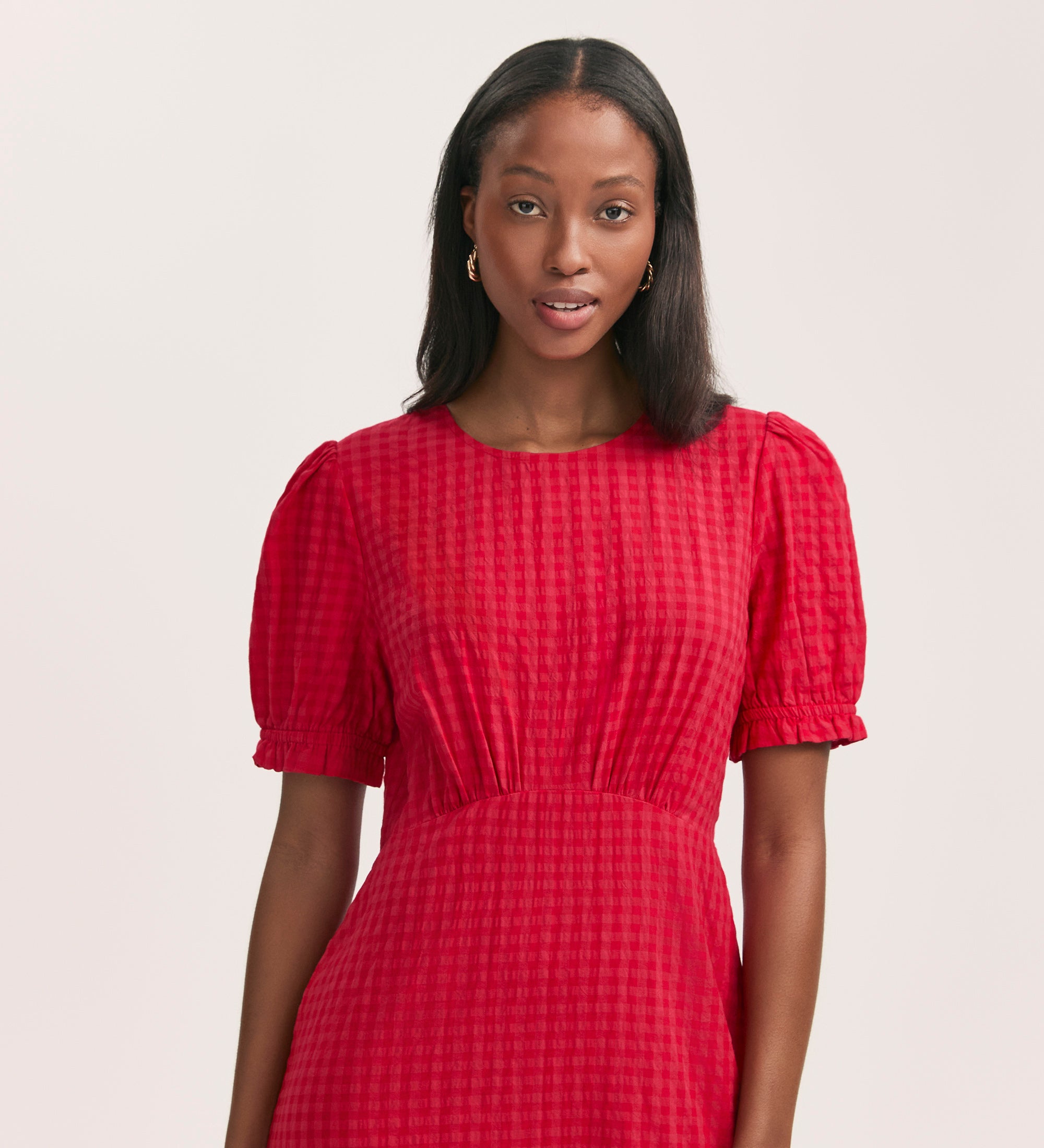 Seersucker Dresses | Gingham Midi Dresses – Finery London