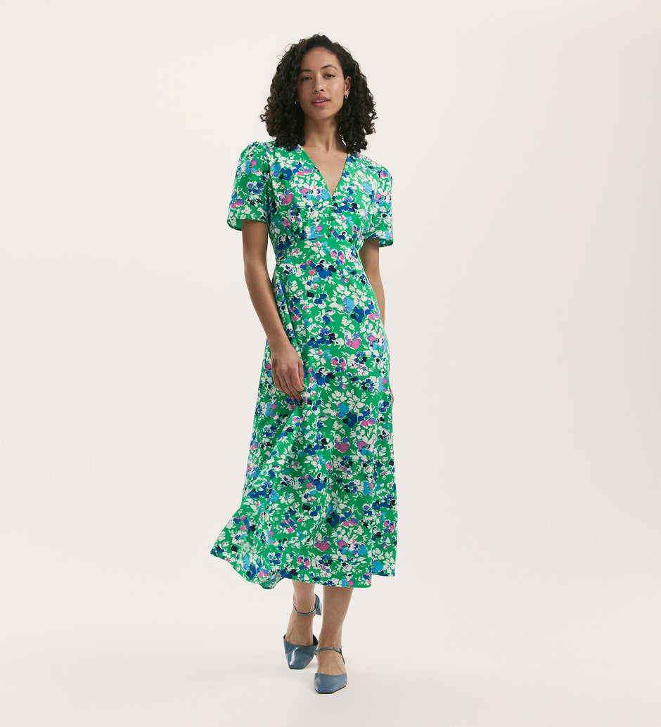 Crepe Dresses | Midi, Floral & Polka Dots – Finery London